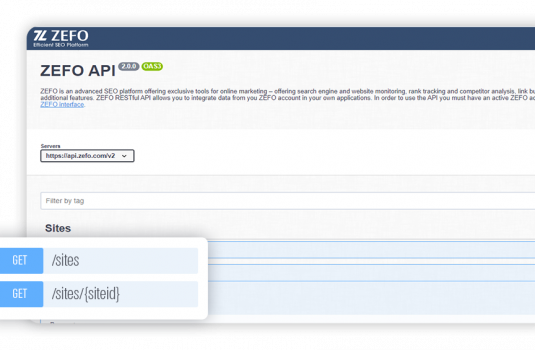 Integrations - ZEFO Online SEO Software